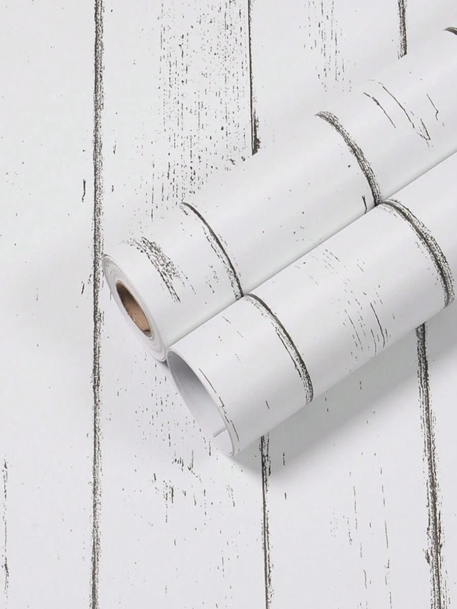 White Wood Wallpaper Wood Peel And Stick Wallpaper White Wallpaper ...