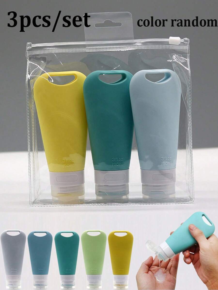 3 st./set Kleur Willekeurig Lekvrij Knijpflessen Voor Reizen ...