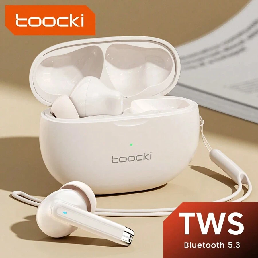Toocki TWS Bluetooth Earphones True Wireless Bluetooth 5.3 In Ear Earbuds Waterproof Mini Heaset ...