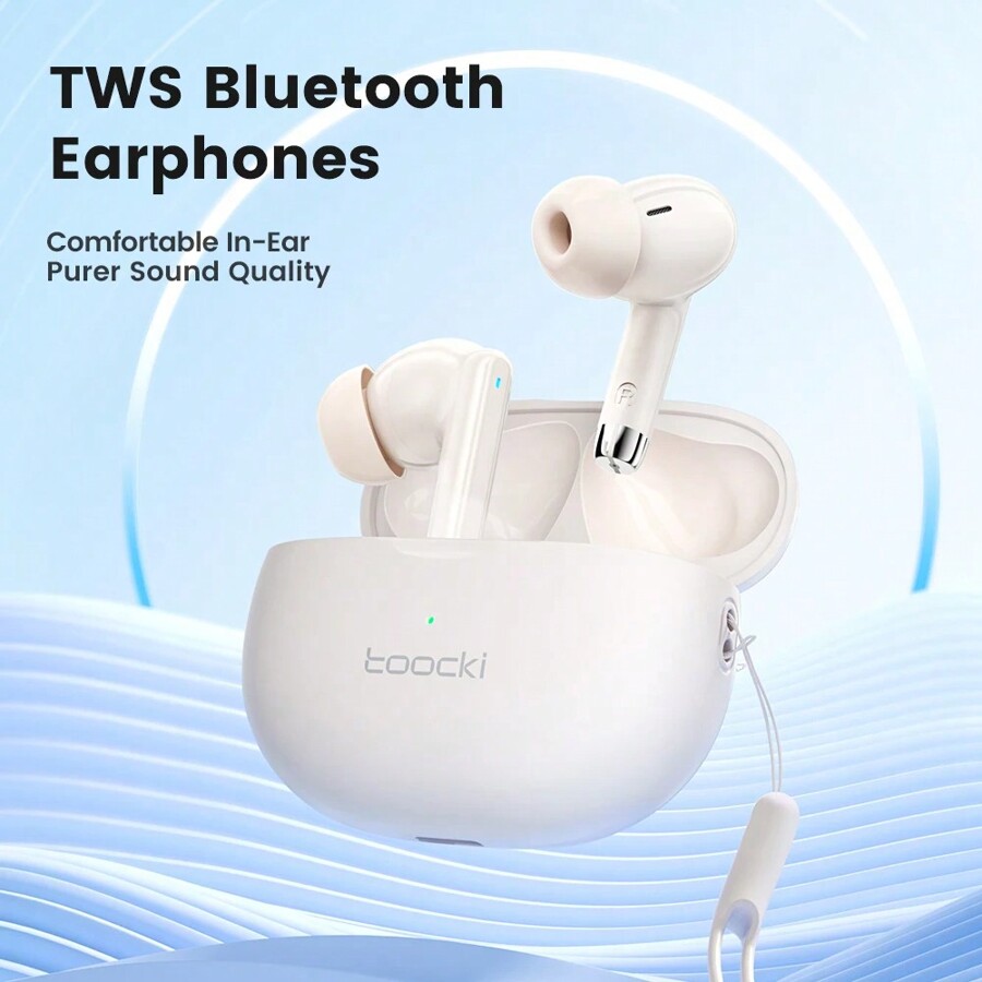 Toocki TWS Bluetooth Earphones True Wireless Bluetooth 5.3 In Ear ...