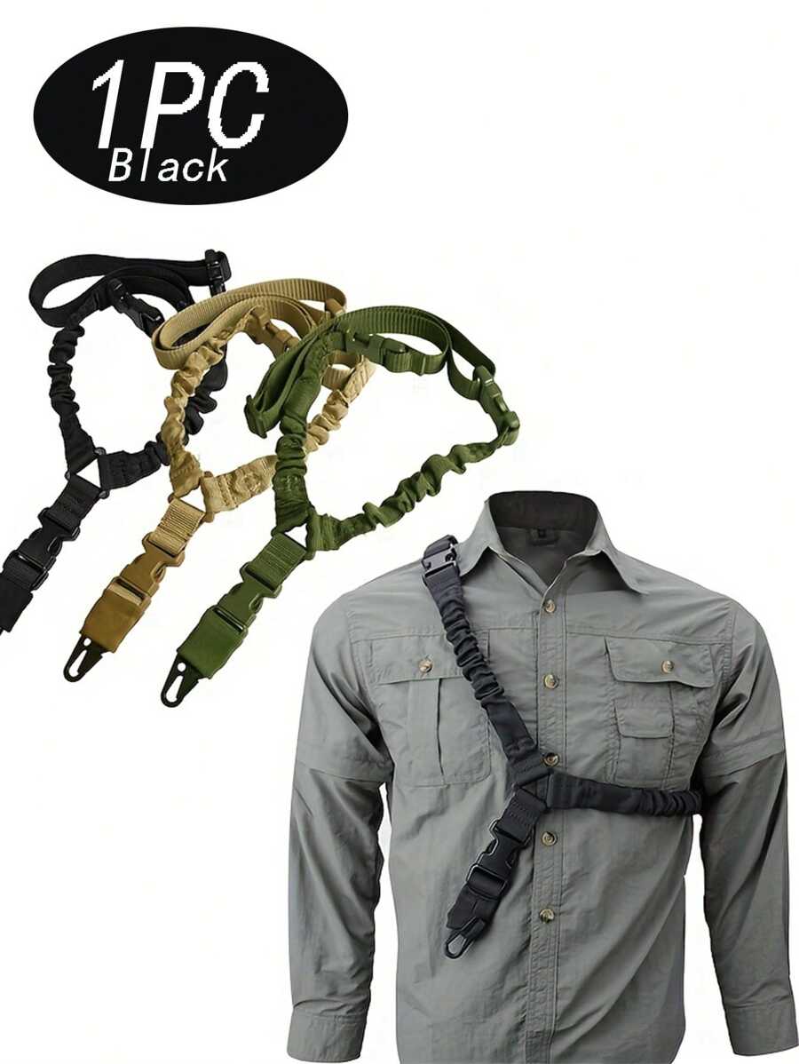 1pc Tactical Two Point Sling Adjustable Single Point Traditional Sling ...