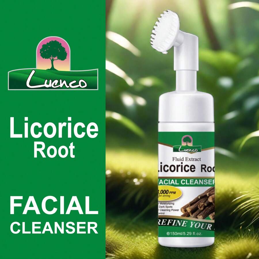 Luenco Espuma Limpiadora De Regaliz 150ml, Limpieza Profunda Hidratante ...