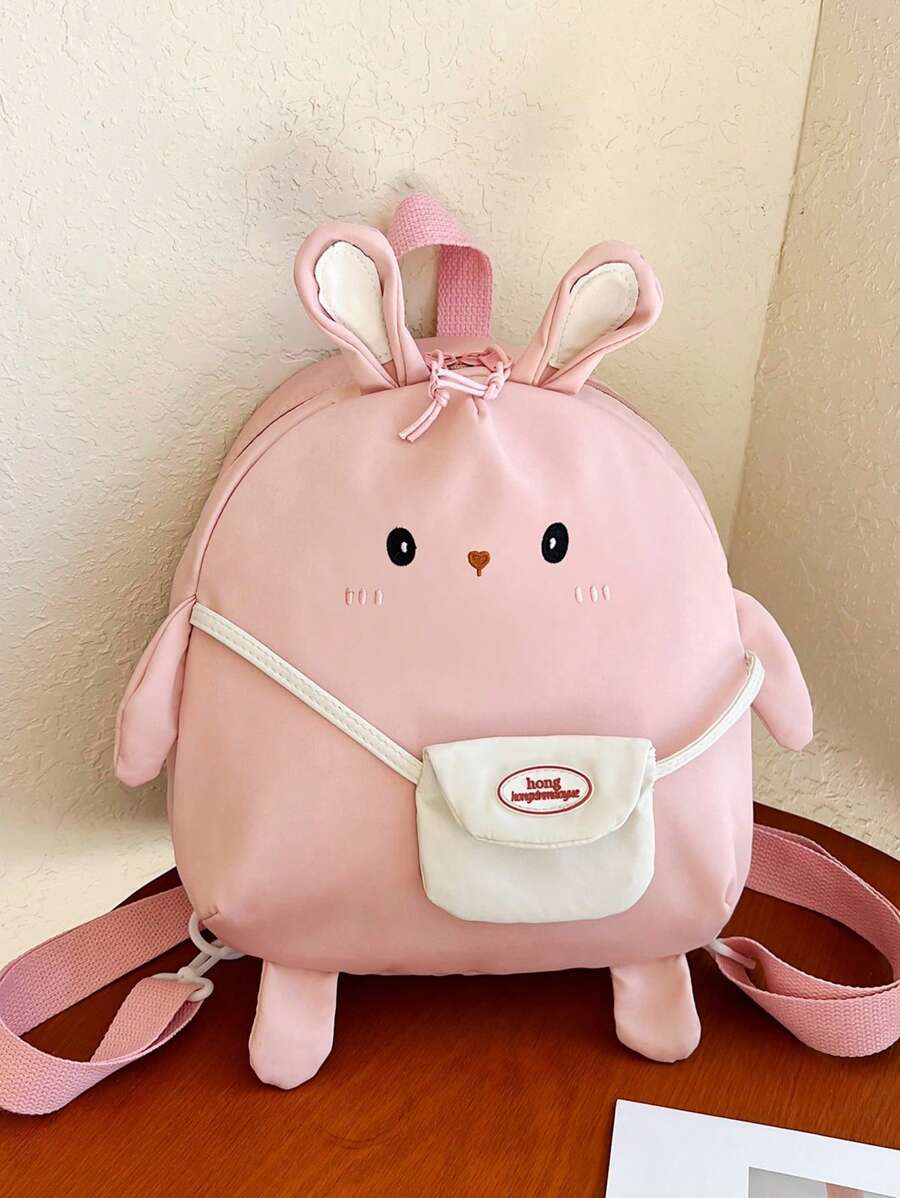 New Arrival High Capacity Cartoon Rabbit Nylon Backpack For Students ...