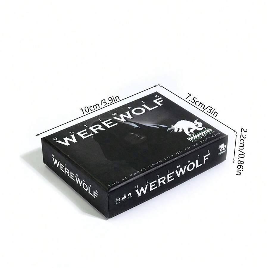 Ultimate Werewolf Deluxe Edition Card Game With 14 Role Cards & 34 ...