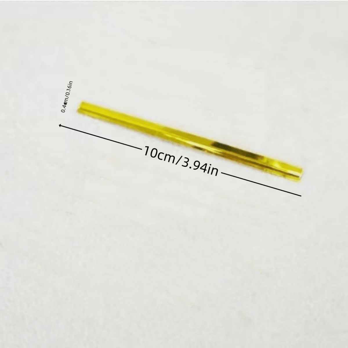 100pcs/Pack Golden Iron Wire Bread & Candy Packaging Twist Ties With ...