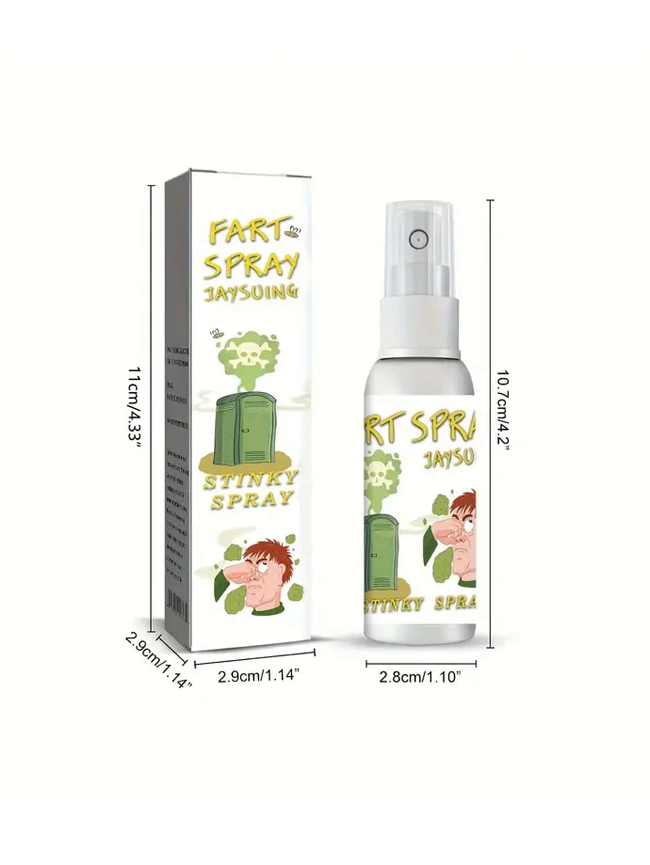 April Fool's Day Spoof Fart Spray, Prank Toy Stinky Concentrated Liquid ...