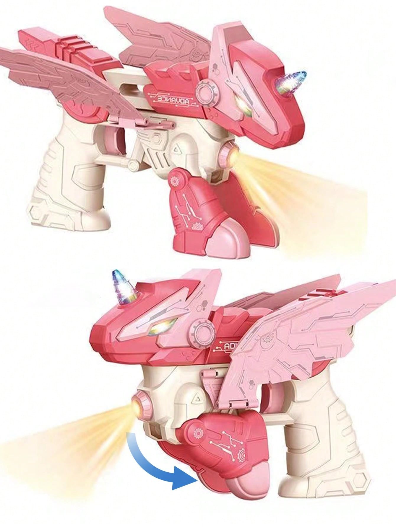 Electric Cartoon Gun Toy, The Gun Is With Projection Function.Deformer ...