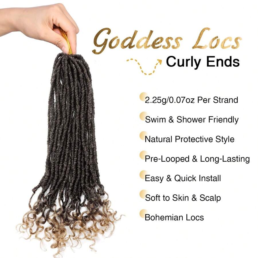 2 Packs 24 Strands Black Pre-Twisted Soft Locs Synthetic Dreadlock ...