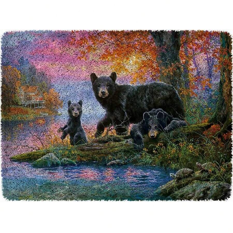 Rug Making Latch Hooking Kit | Three Bears | SHEIN USA