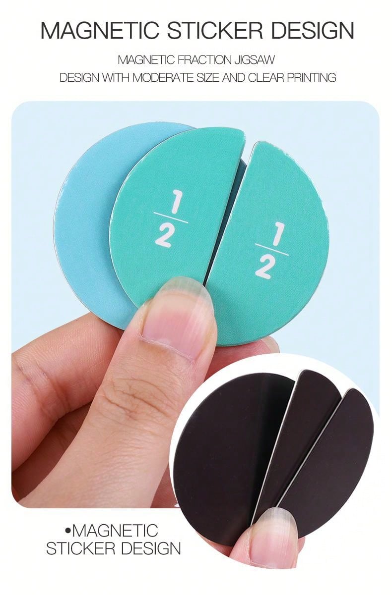 Magnetic Fraction Disk Activity Angle Demonstrator Mathematics Addition ...