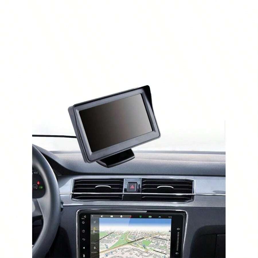 Monitor De Exibição De Painel De 4,3 Polegadas Para Carro Com Entrada ...