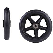 8 Inch Wheels Smooth Flexible Heavy Duty Wheelchair Front Castor Solid ...