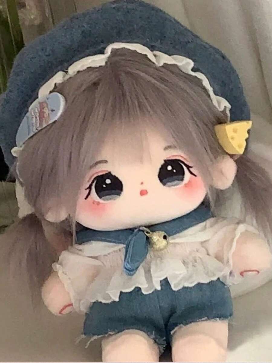 4PCS/Set (Comes With 3pc Accessary Tools) 20cm Plush Doll Posable Doll ...