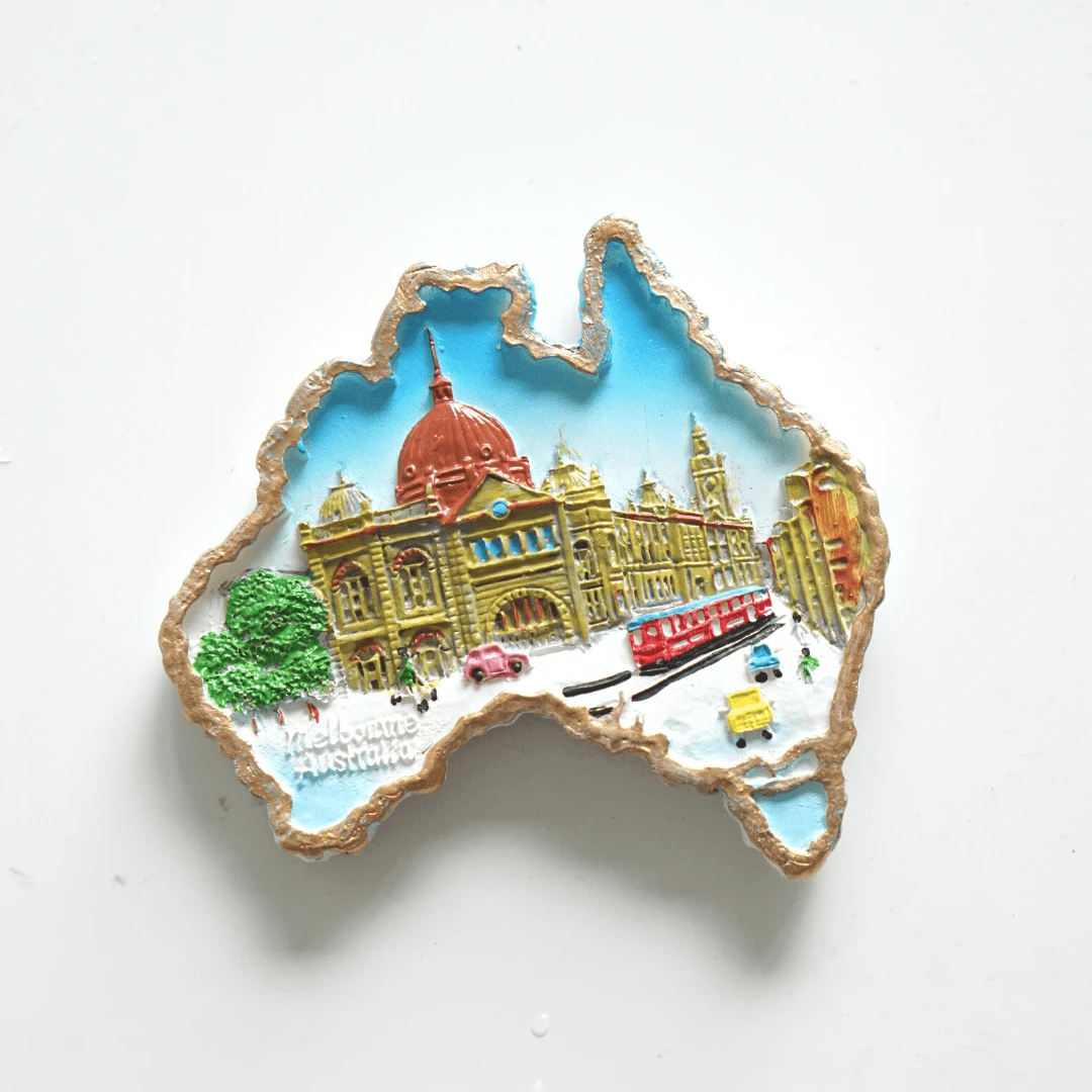 1pc Australia Souvenir Tourist Refrigerator Magnet: Koala, Kangaroo ...