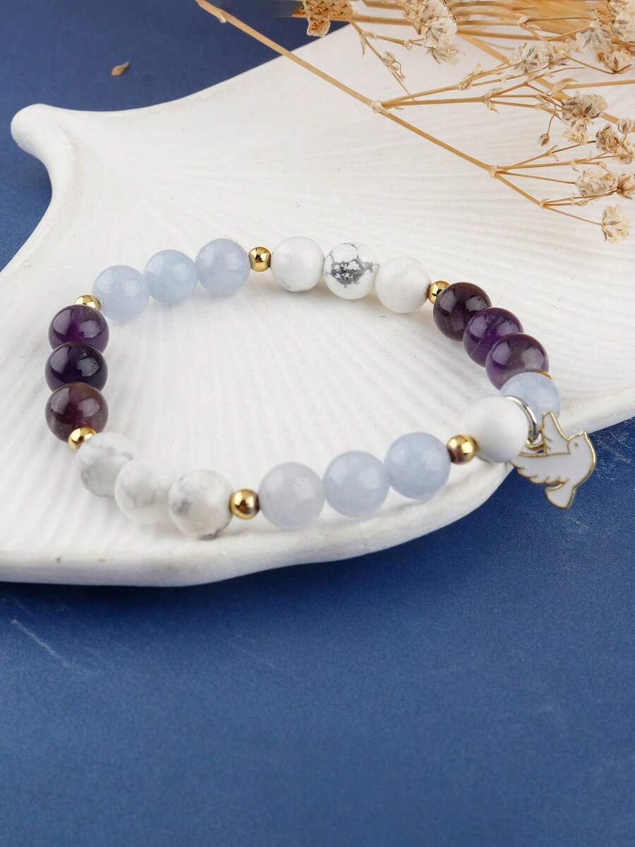 1 stuk Schattig Duif Kralenarmband , A Geschenk Voor Bestie DIY | SHEIN ...
