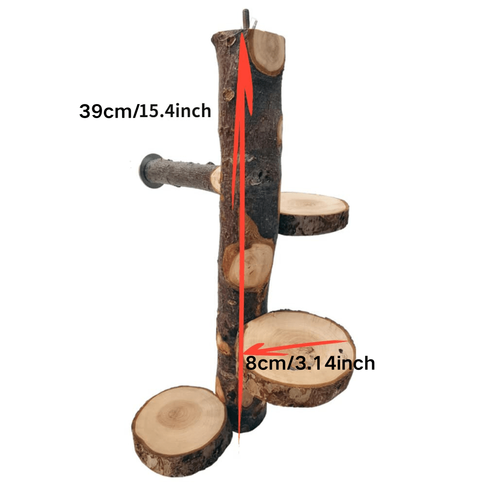 Chinchilla Large Hanging Wooden Rotating Platform - Small Animals ...