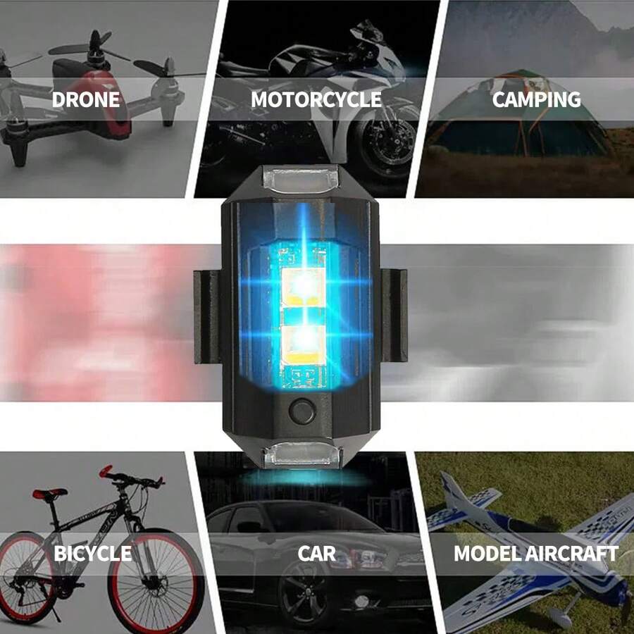 6 Colors Flashing Sensor Light Modification For Motorcycles, Electric ...