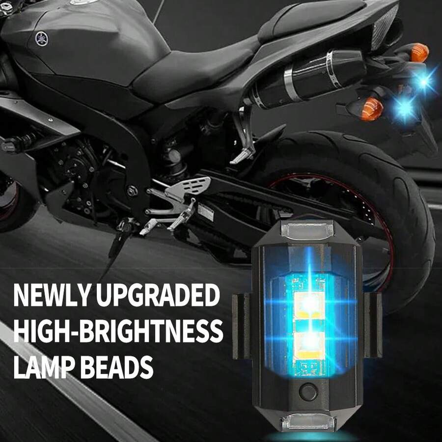 6 Colors Flashing Sensor Light Modification For Motorcycles, Electric ...
