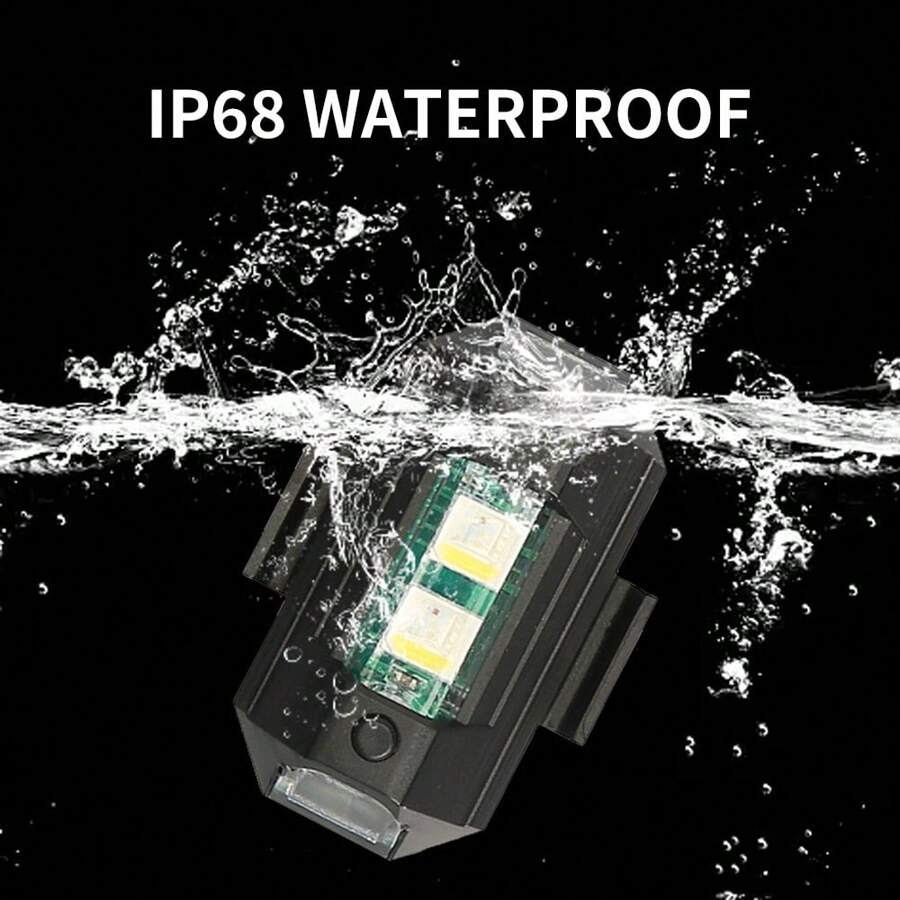 6 Colors Flashing Sensor Light Modification For Motorcycles, Electric ...