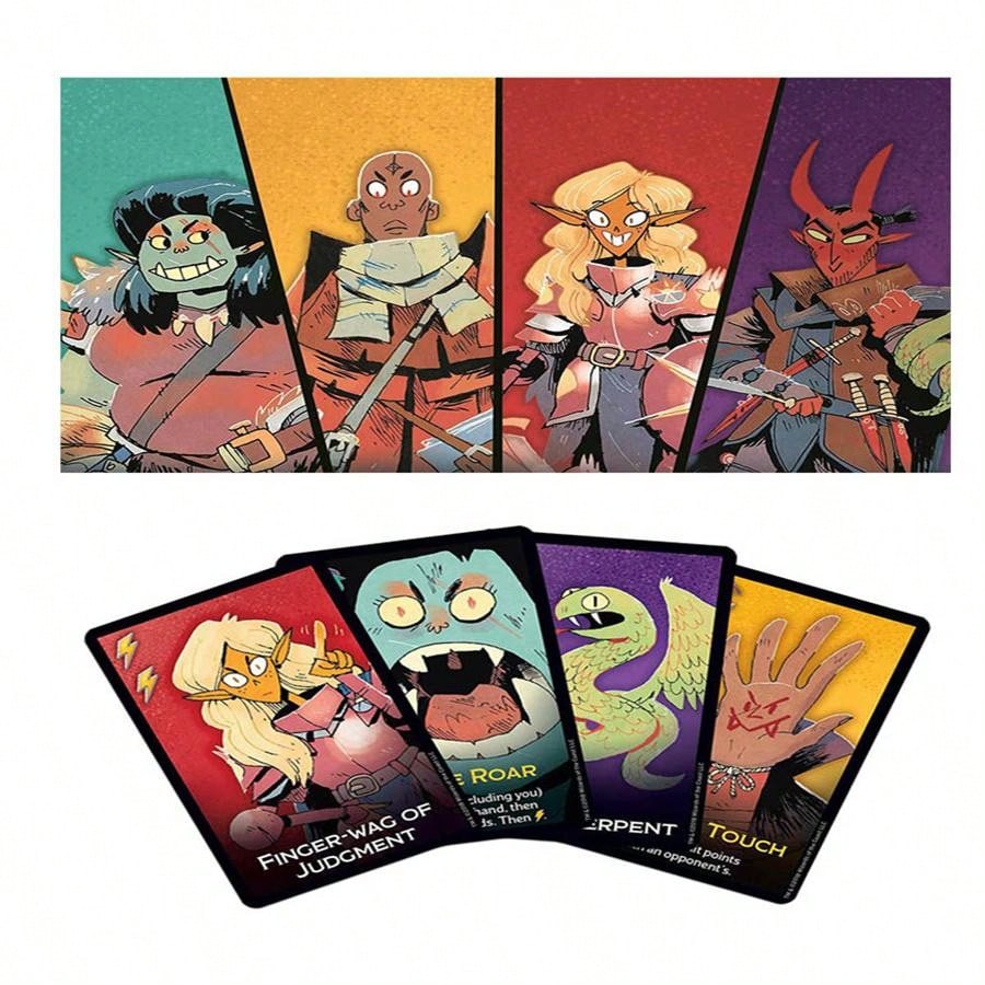 Dungeon Mayhem Dungeons Dragons Card Game Board Game, Party Game For ...