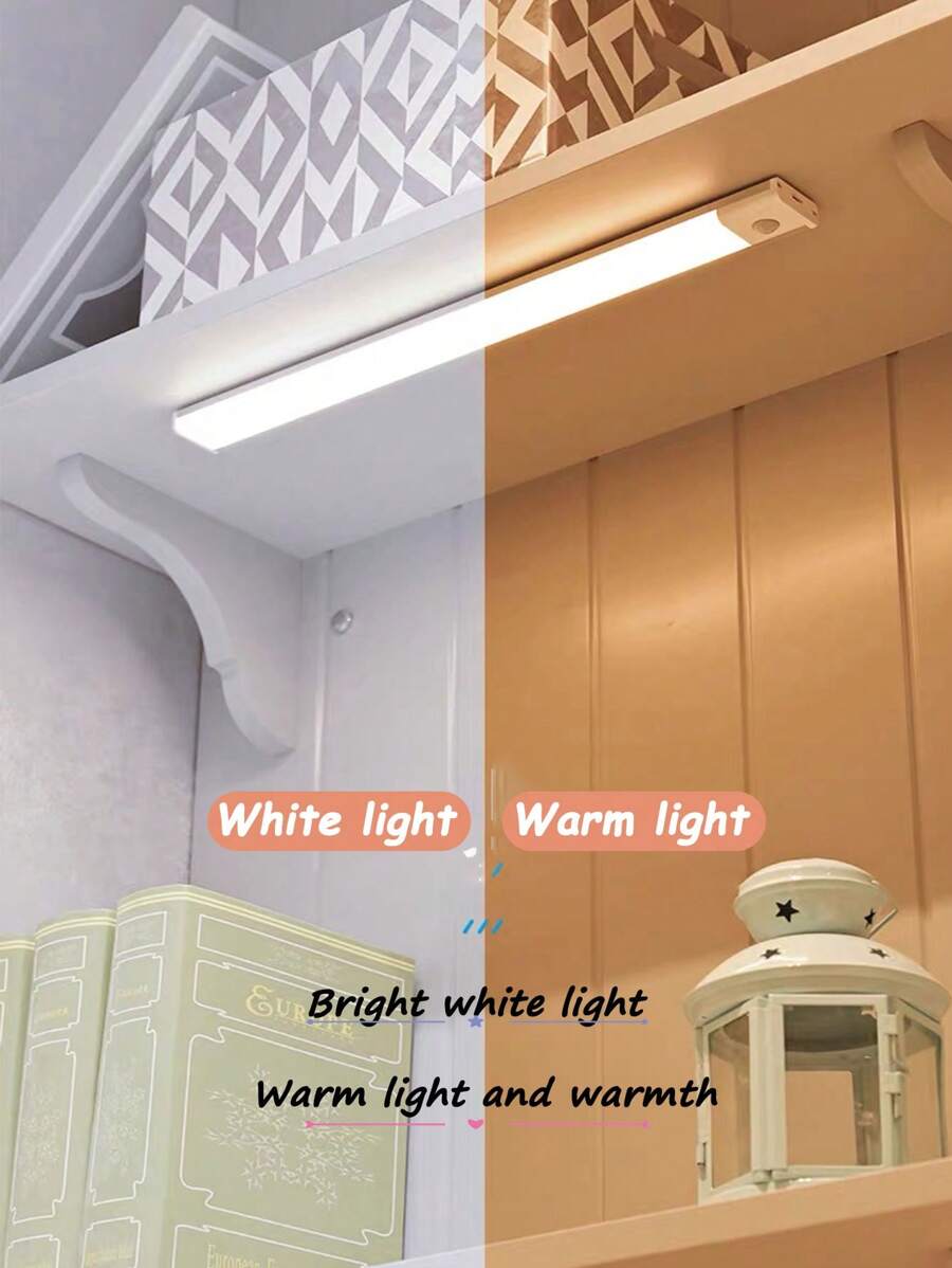 LED Body-Sensing Magnetic Light Strip, Cabinet Light For Wardrobe ...