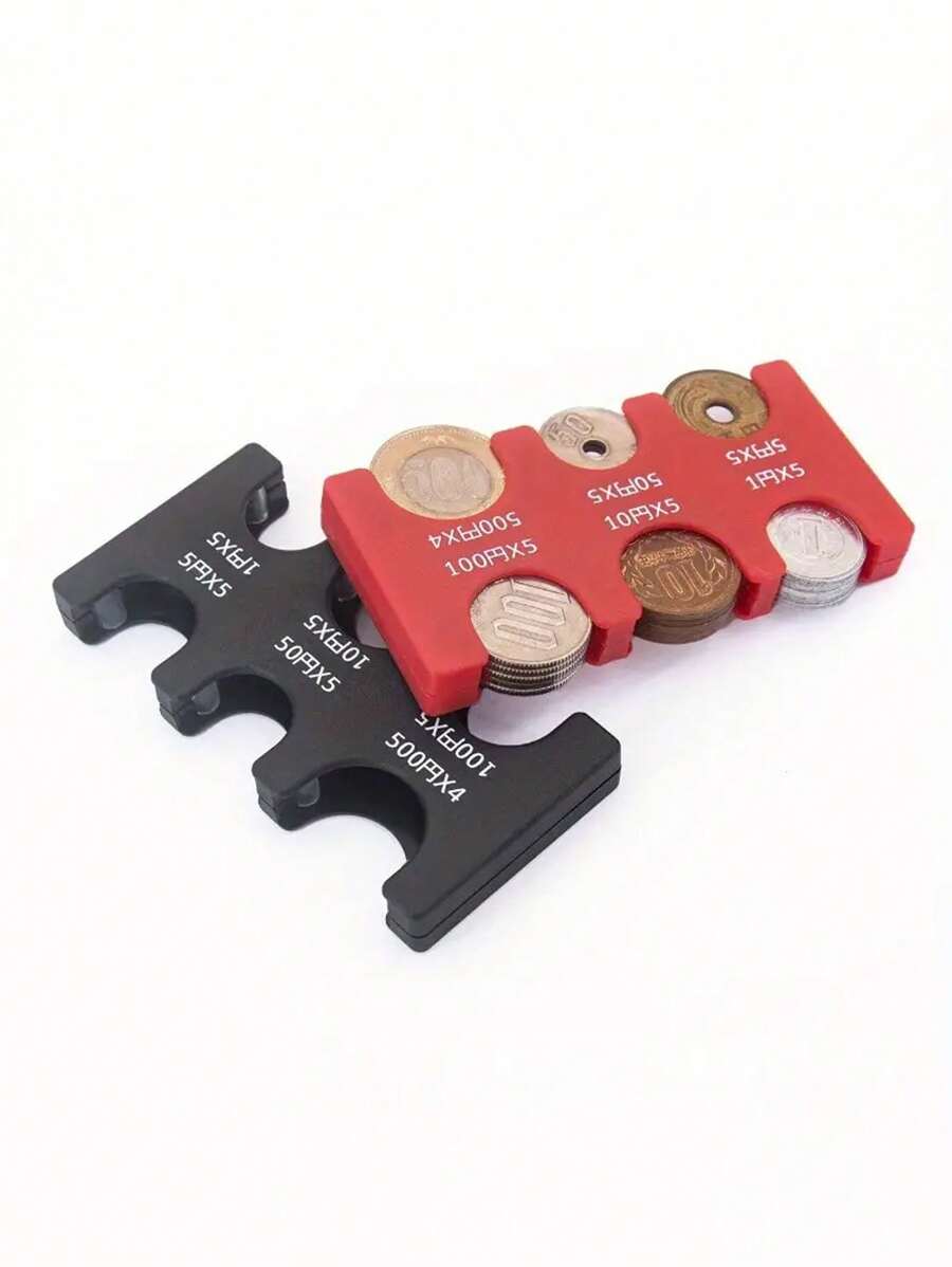 Portable Dollar Coin Storage Clip, Plastic Mini Anti-Lost Clip Coin ...