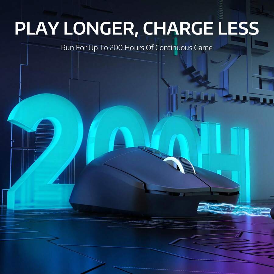 ATTACK SHARK X6 Superlight Wireless Gaming Mouse With Magnetic RGB ...