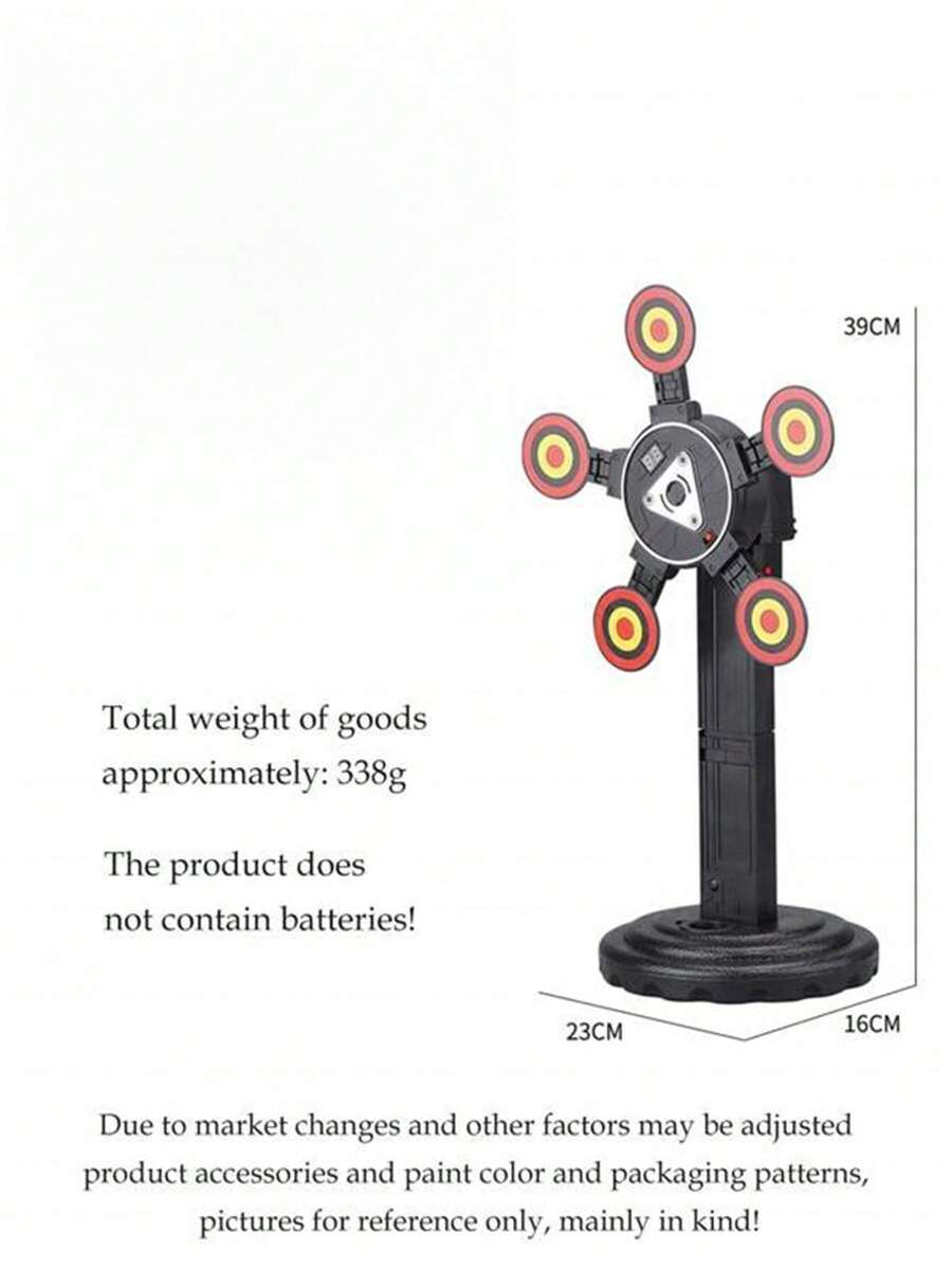 Electronic Scoring Target Automatic Rebound Resetting Rotating Target Electric Sound And Light