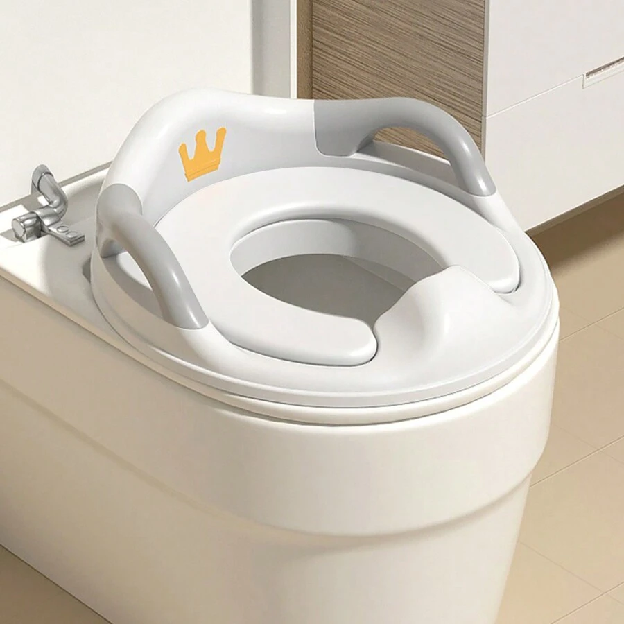 1pc Cartoon Crown Design Baby Potty Training Seat For Toddlers, Toilet ...
