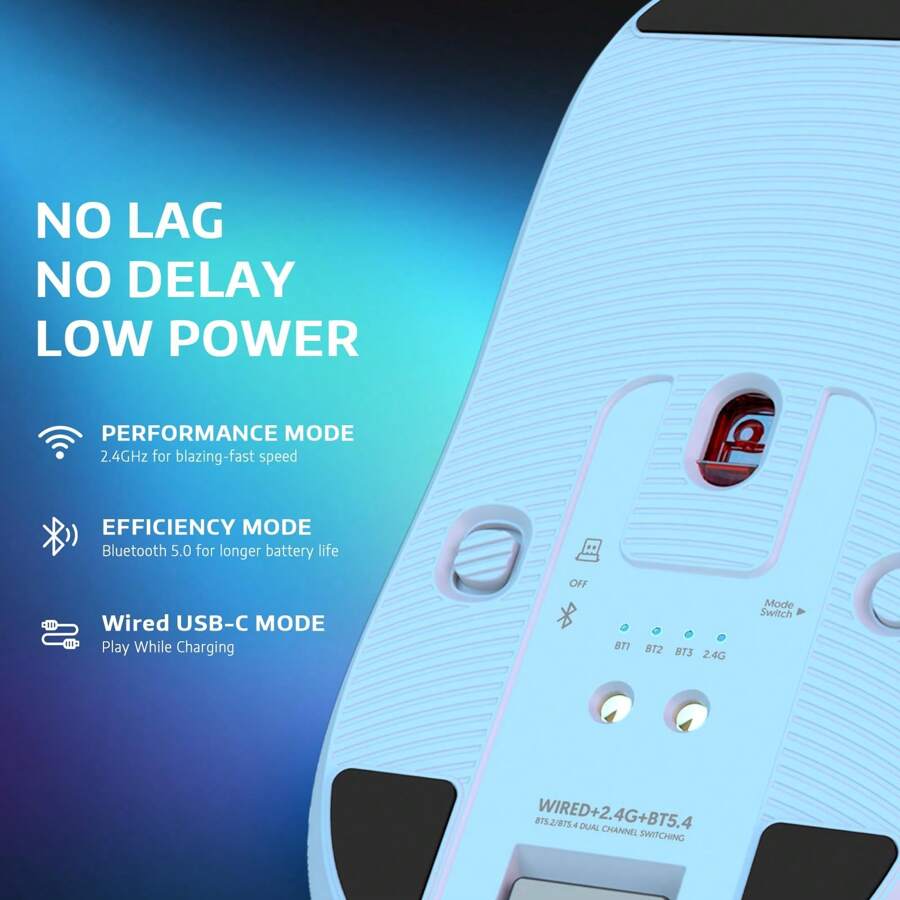 ATTACK SHARK X6 Superlight Wireless Gaming Mouse With Magnetic RGB ...