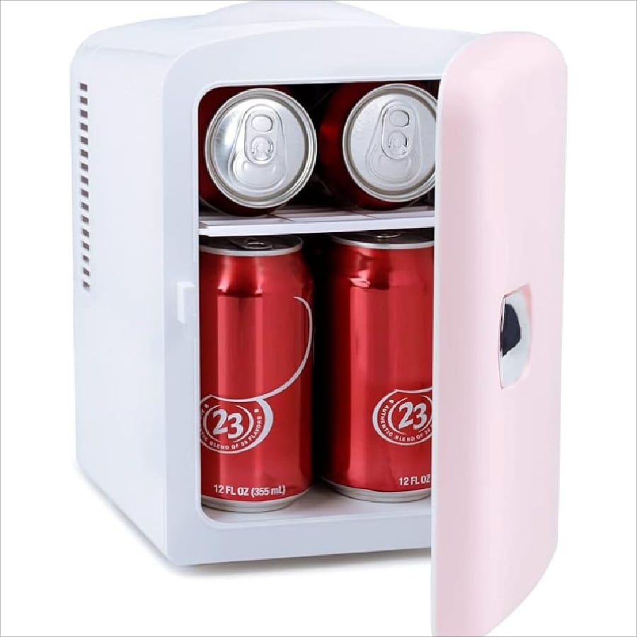 PERSONAL CHILLER Portable Mini Fridge Cooler And Warmer, 4 Liter ...