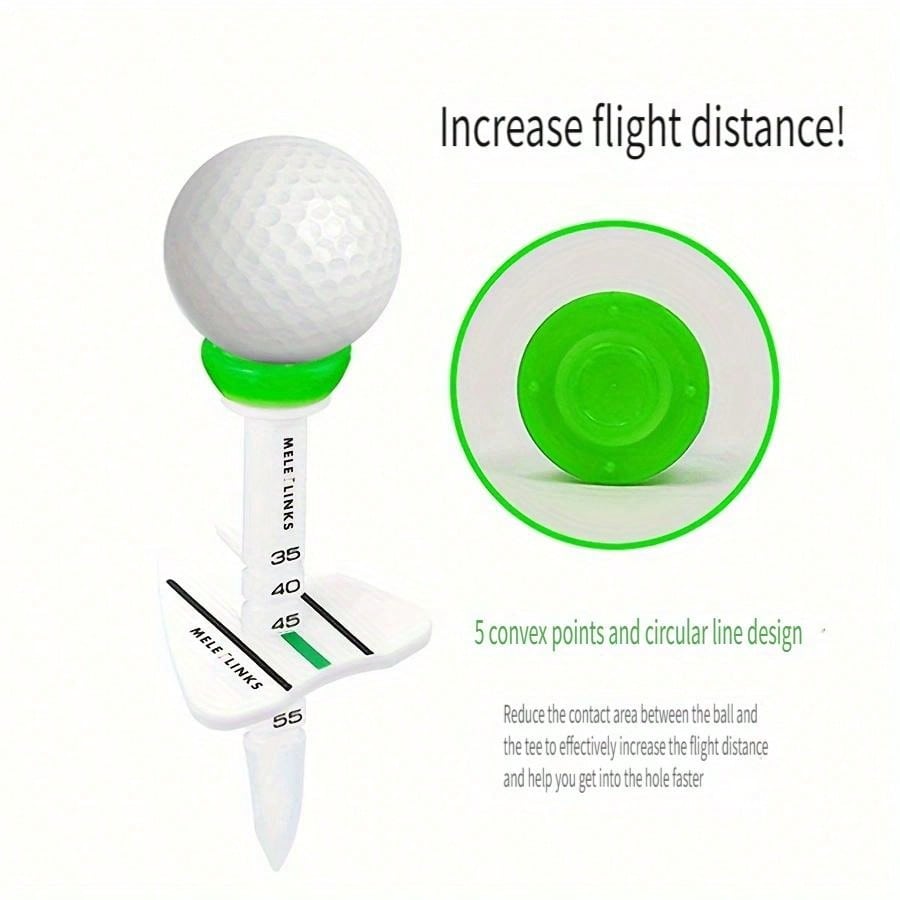 High-End Golf Tee, Adjustable Height And Aiming Direction Golf Tee ...