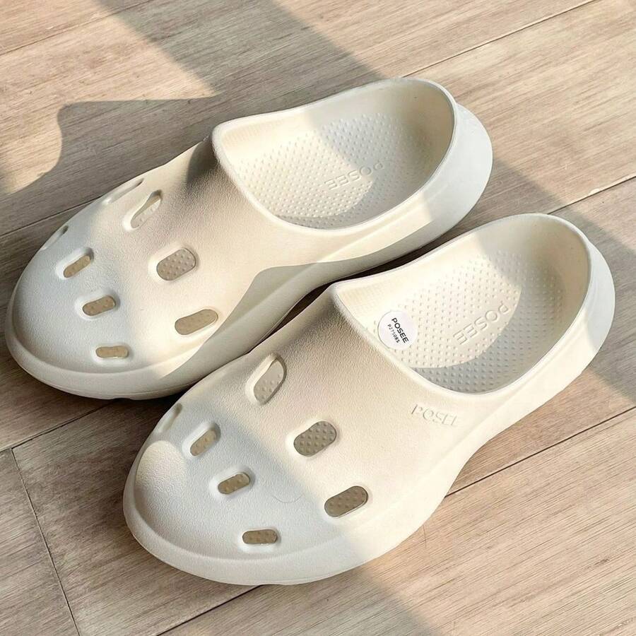 posee Scrub Clogs Poopoo Slippers For Girls Men Garden Shoes Arch ...