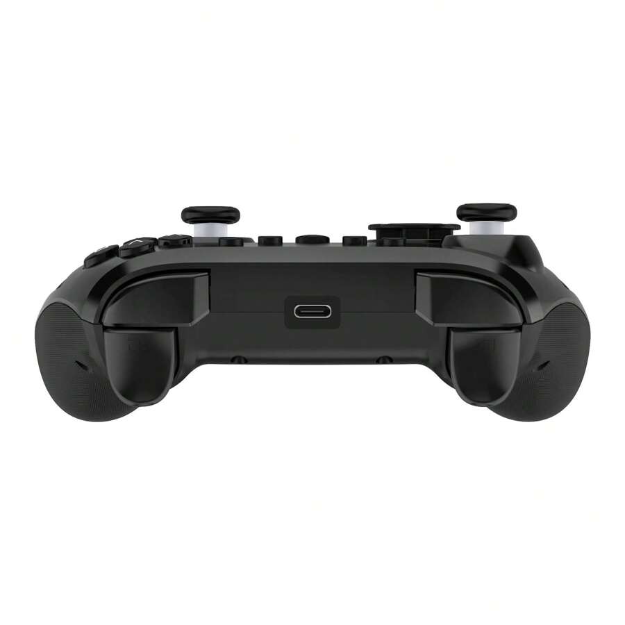 Sz 932b 1pc Preto Branco Controlador De Jogo Com Luz Rgb Função Macros E Sensor De 6 Eixos