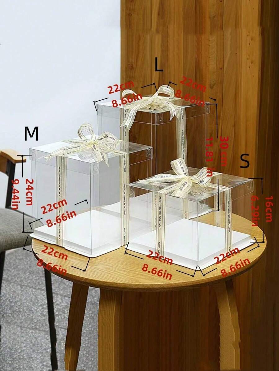 1pc Party & Festival Gift Box, 1-Layer, 2-Layer Or 3-Layer Gift Storage ...