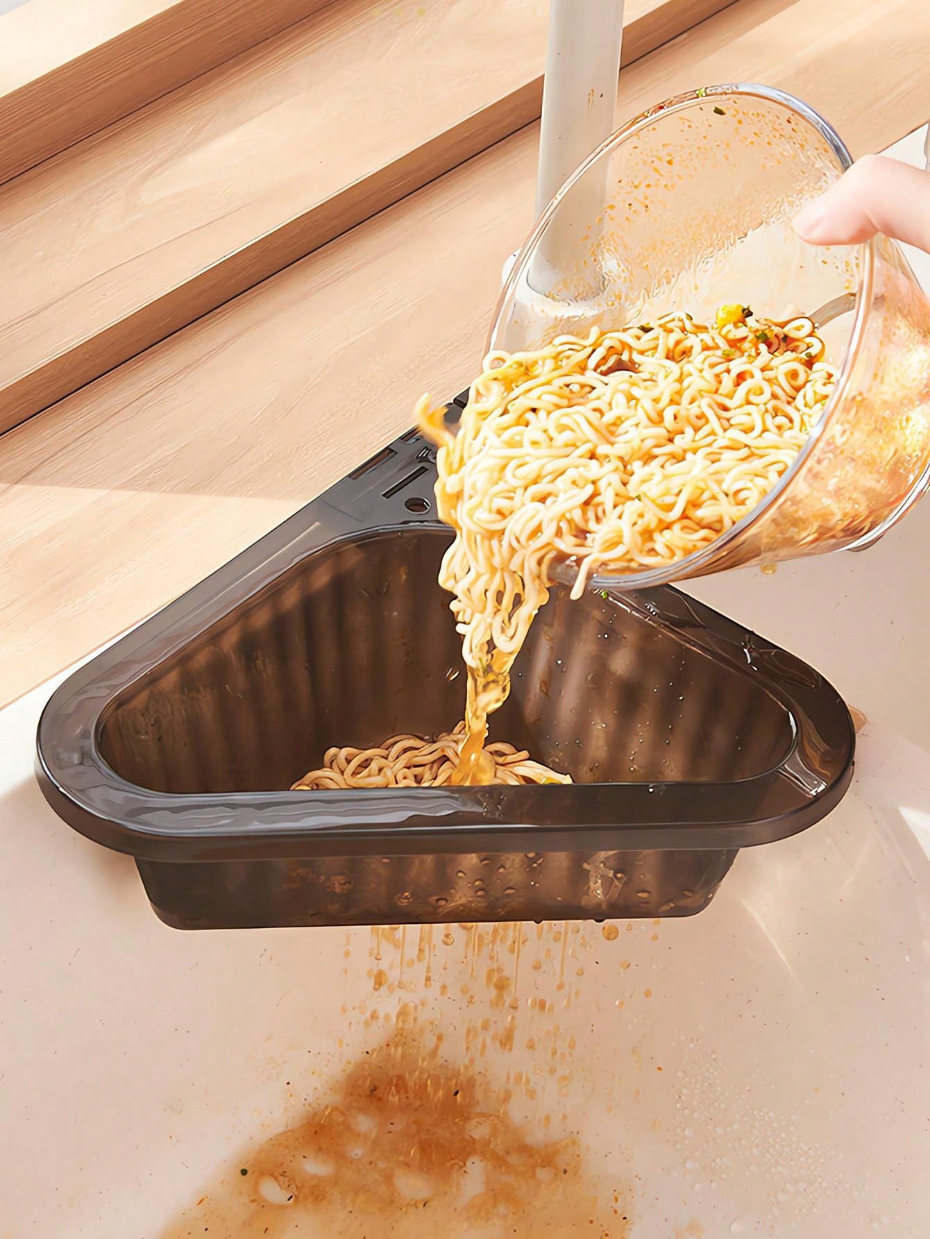 1pc Sink Drain Strainer Basket Kitchen Food Catcher Filter Sink Waste ...