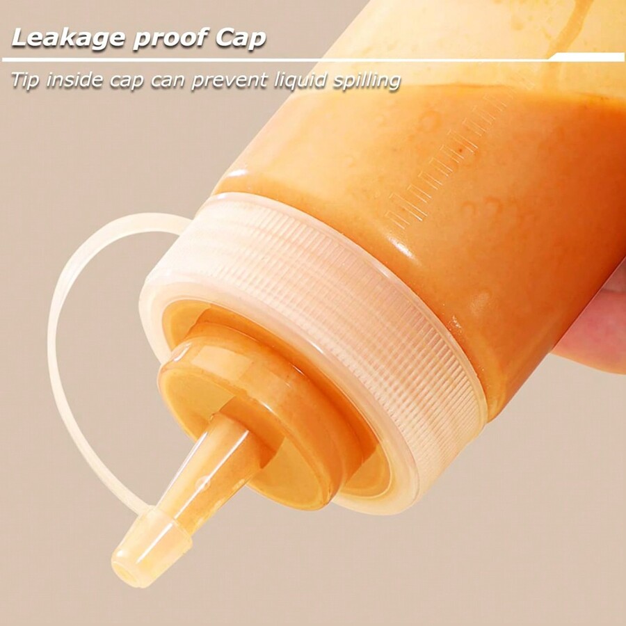 1pc CondimentSqueeze Bottles, 8 Oz 250ml Plastic Squeezy Sauce Bottle ...