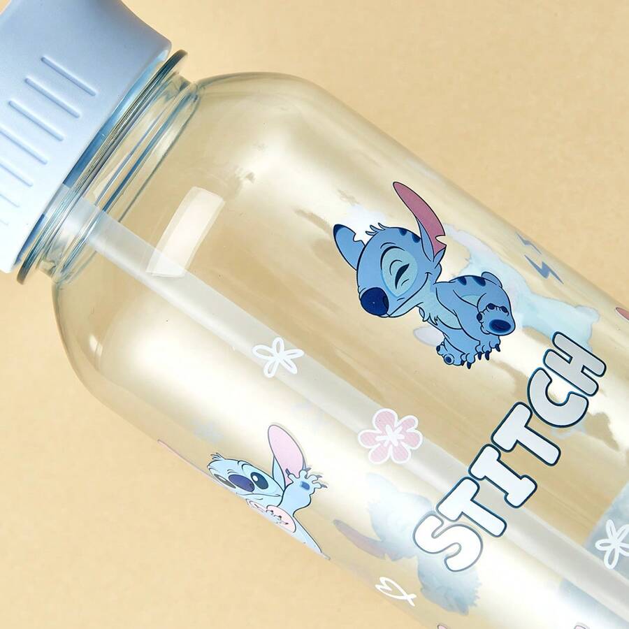 Miniso 1000 ml Disney Stitch-serie plastic beker met handvat en rietje ...