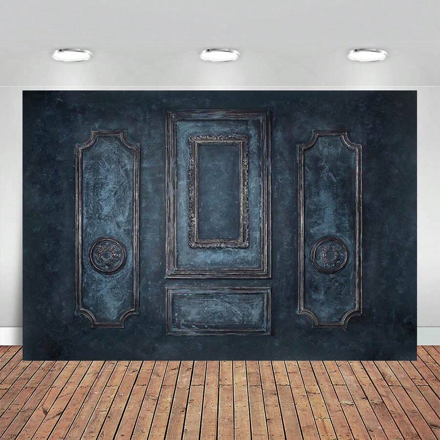 Vintage Room Inside Backdrop European Frame French Door Modern Castle ...