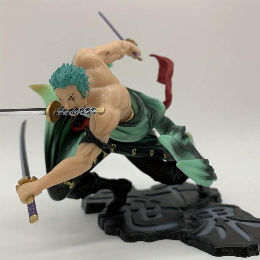 One Piece Zoro Anime Action Figure Model Collection Toy, Q Version ...