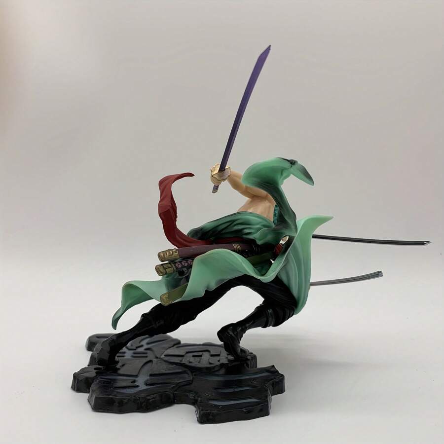 One Piece Zoro Anime Action Figure Model Collection Toy, Q Version ...
