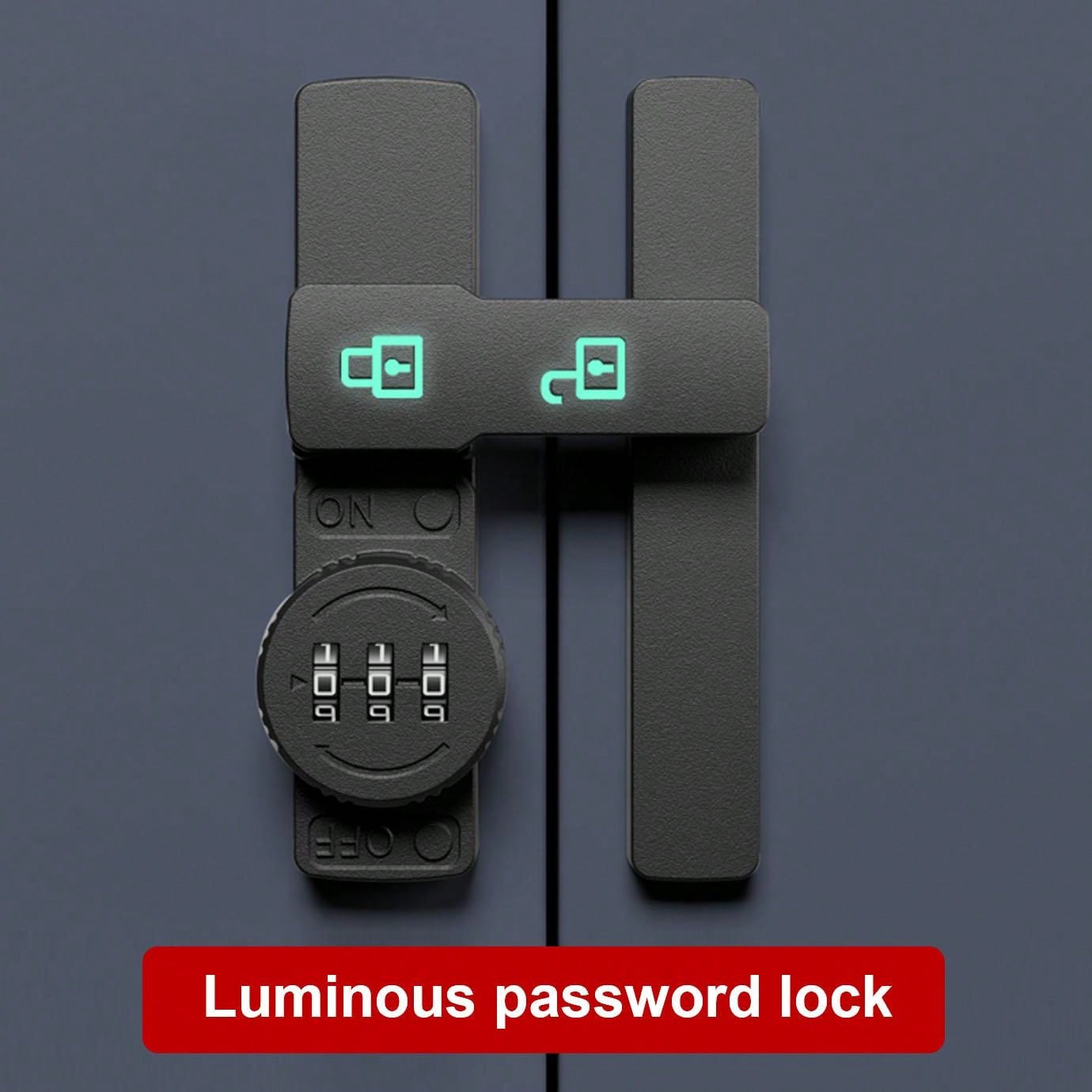 Code Cabinet Lock For Double Opening Door, Drawer, Wardrobe, And Indoor ...