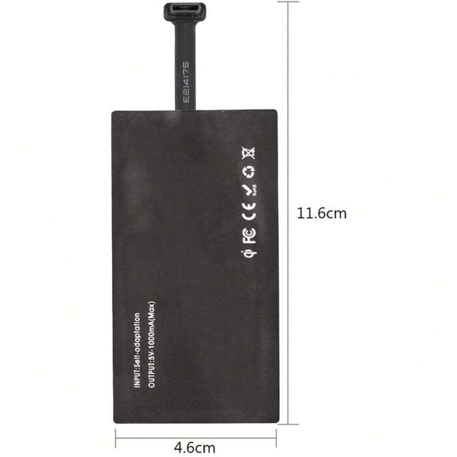 Type C Wireless Charging Receiver, USBC Qi Charger Receiver Module ...