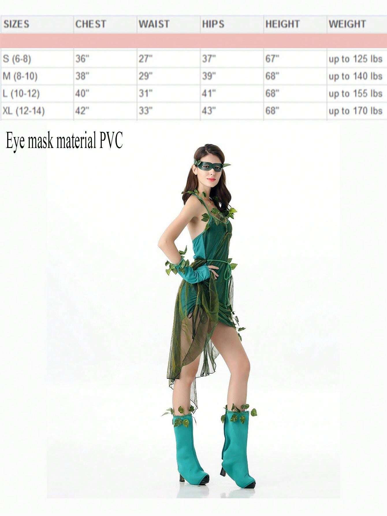 5-PieceParty Performance Masquerade Wizard Of Oz Tree Elf Uniform ...