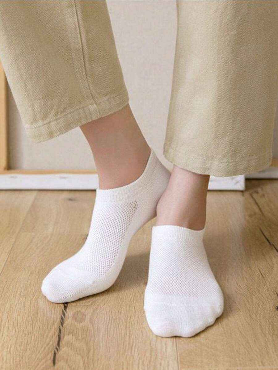 5 pares de calcetines para mujer, calcetines invisibles, calcetines de ...