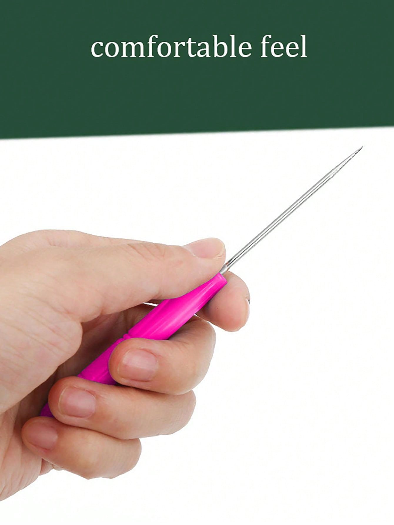 1pc Random Color - Handmade DIY Tool Shoe Punching Awl Tailor Leather ...