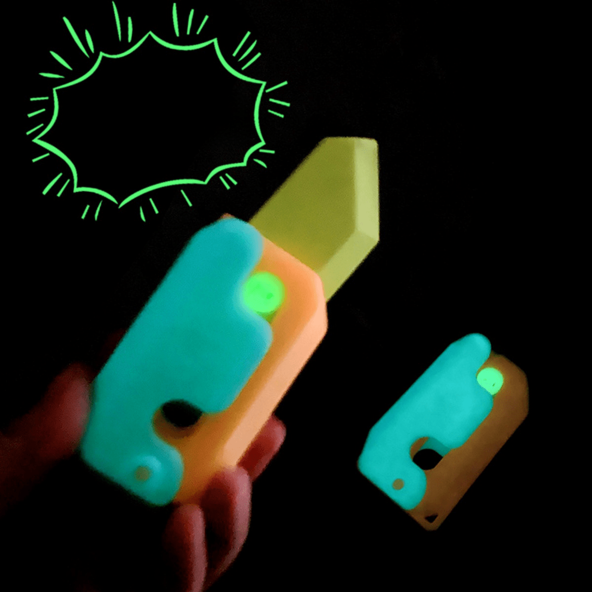 1pc Creative 3d Printed Carrot Shaped Eraser, Gravity Knife Shape ... 1pc Creative 3d Printed Carrot Shaped Eraser, Gravity Knife Shape ...