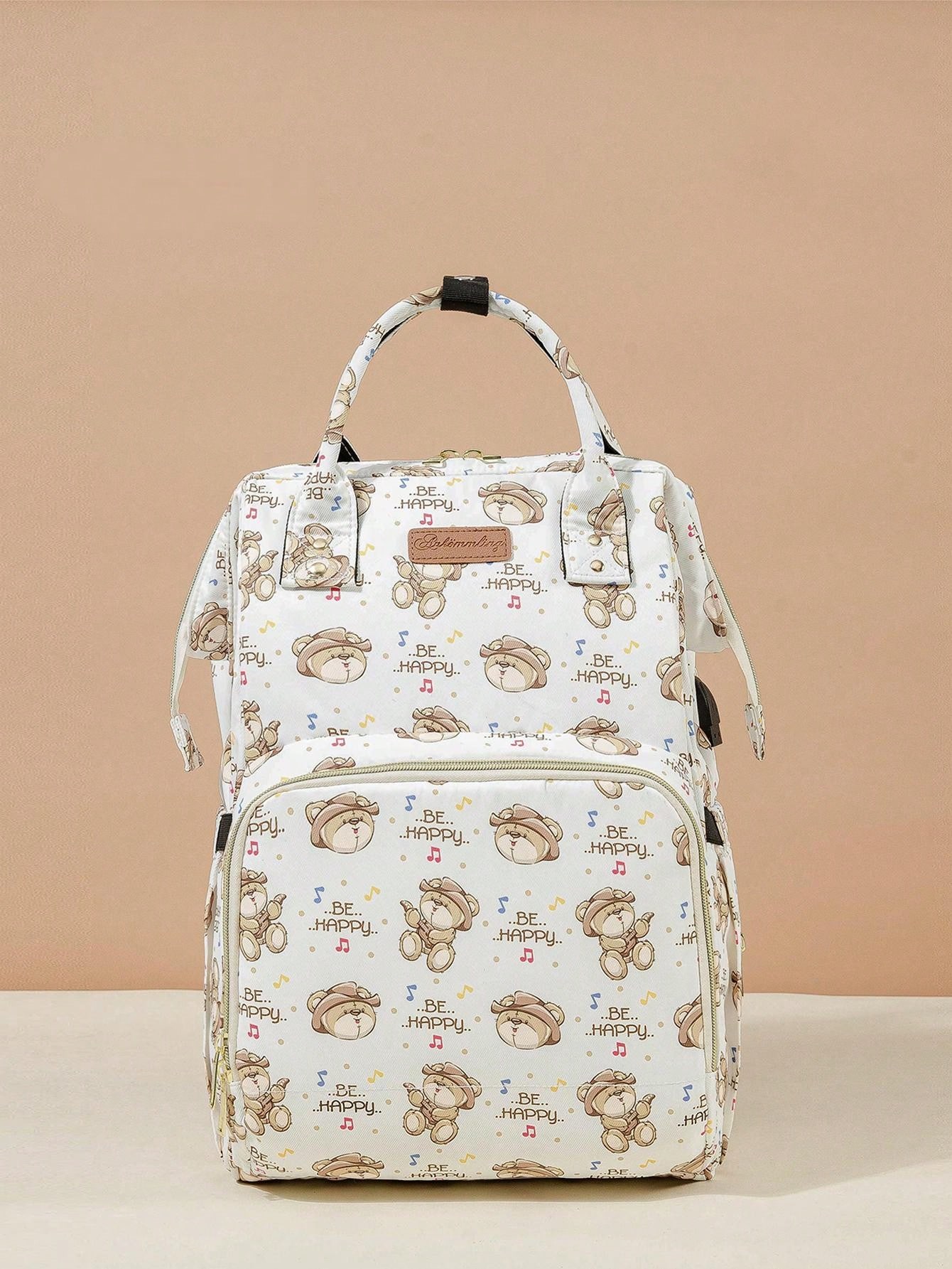 Baby Diaper Bag Backpack -Print Baby Bag For Girl Boy Newborn Unisex ...