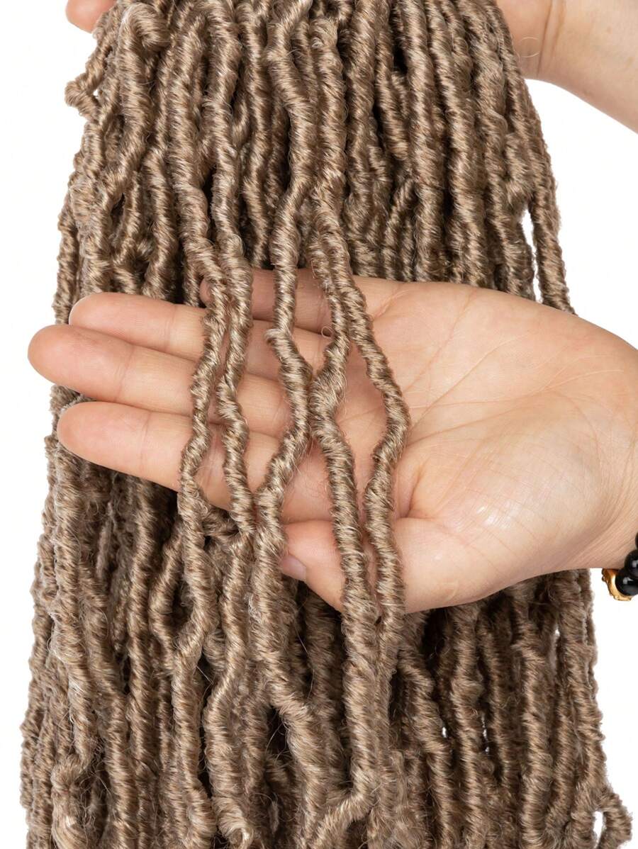 Goddess New Faux Locs With Curly Ends Pre-Looped Distressed Crochet ...