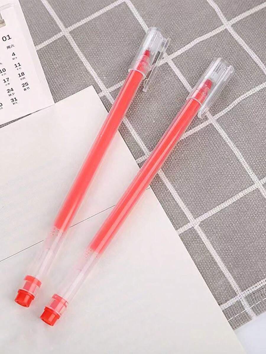 Ensemble De Stylos 6 Pièces/pack Rouge / 3 Pièces Stylo Noir+3 Pièces ...